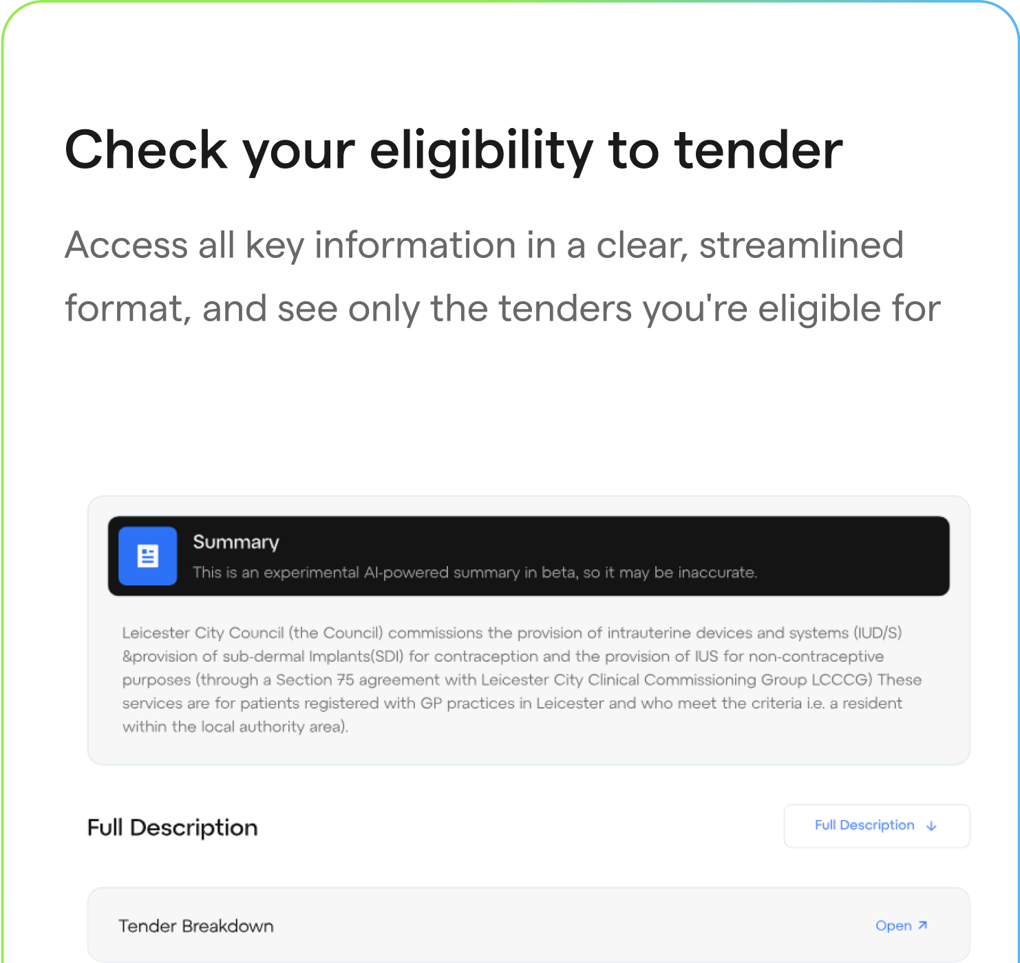 Health & Social Care Tenders || HSCT Portal - Find your Perfect Tender
